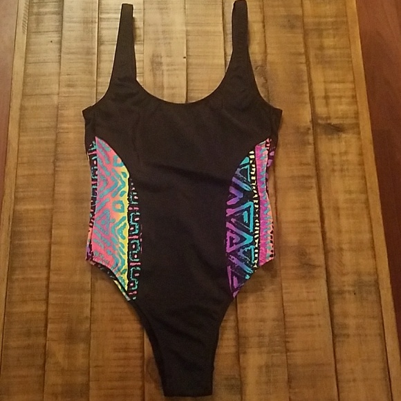 Rusty | Swim | Nwt Rusty Low Back Neon One Piece Small | Poshmark